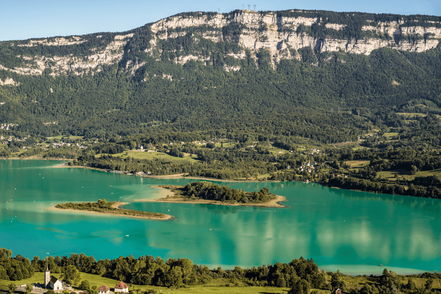 Le lac d'Aiguebelette - Les Balcons de la Charve